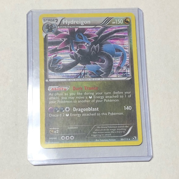 Pokemon | Toys | Hydreigon Pokmon Card | Poshmark